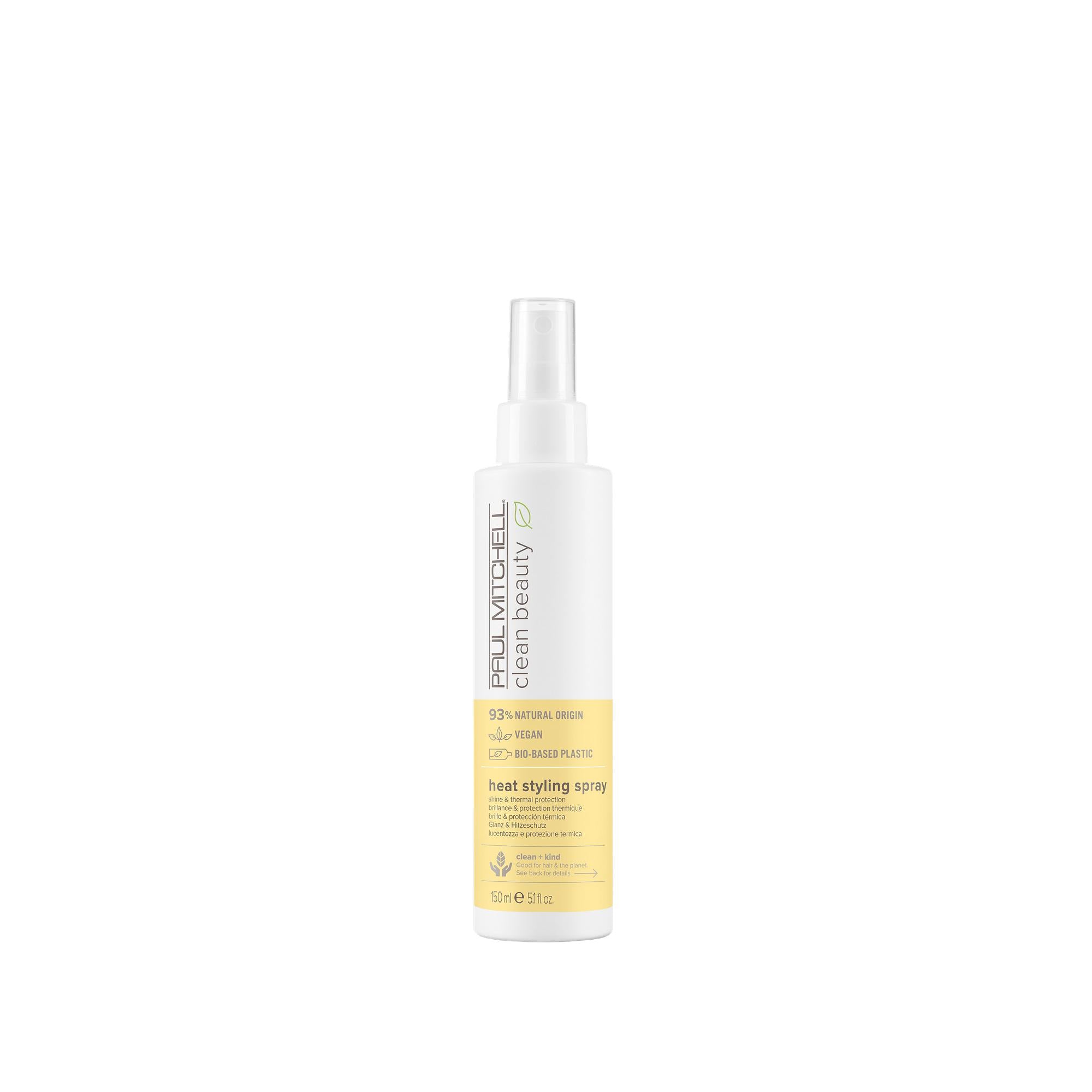 Paul Mitchell Clean Beauty Heat Styling Spray 150ml | Heat Protection ...