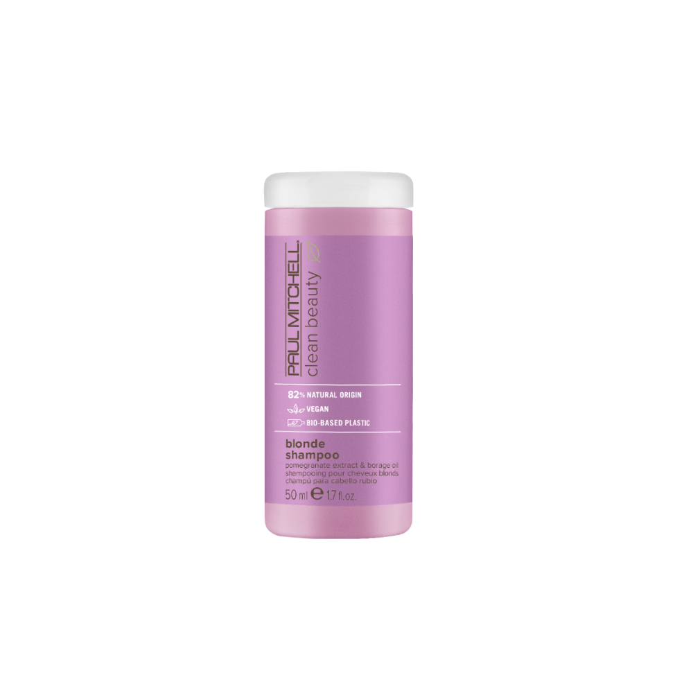 Paul Mitchell Clean Beauty Blonde Shampoo 50ml | Gentle Care for Blonde ...